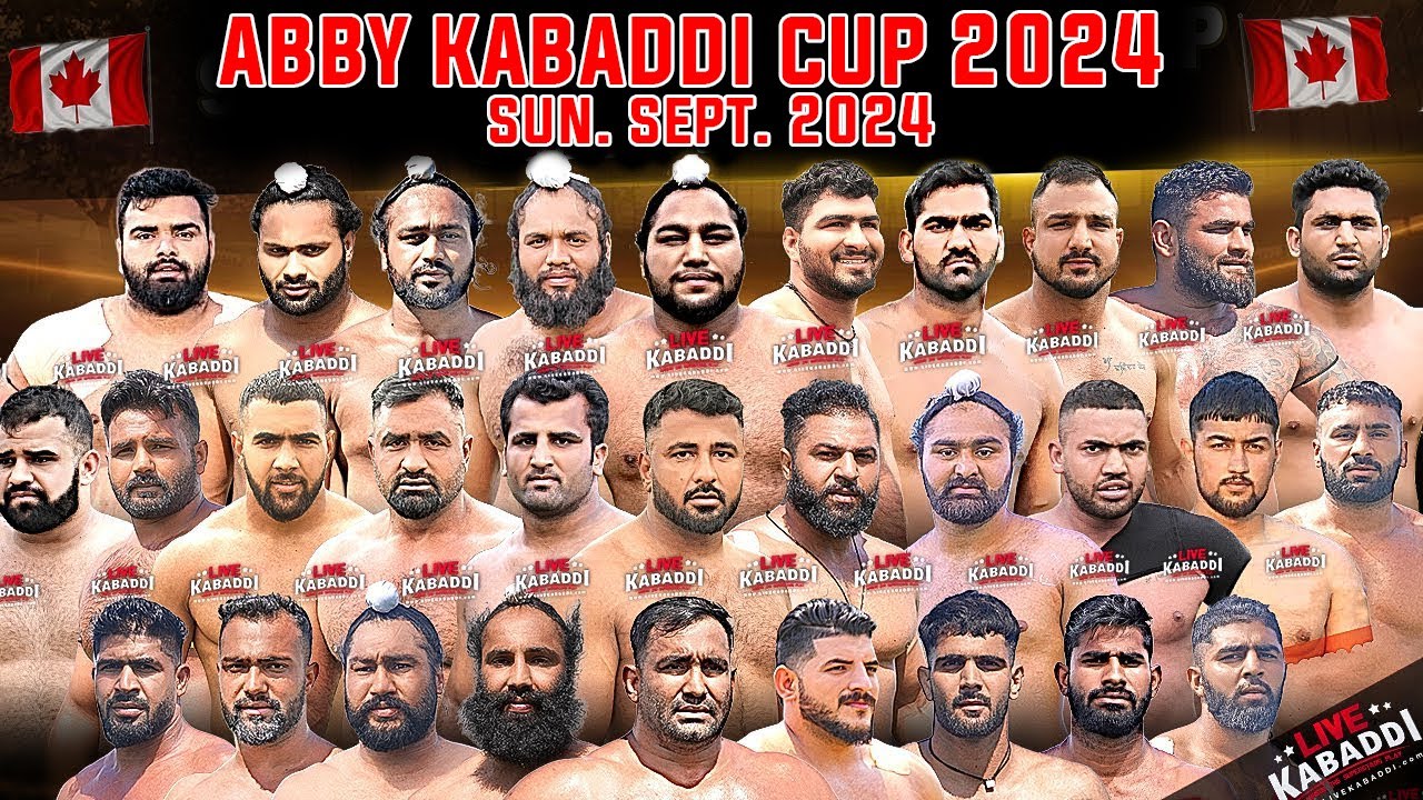 LIVE - Abby Kabaddi Cup 2024 - Live Kabaddi