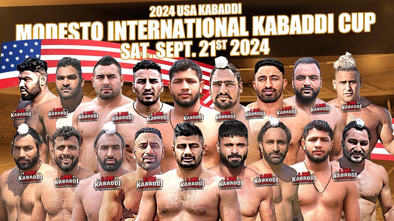 LIVE - Modesto Kabaddi Cup 2024 - Live Kabaddi
