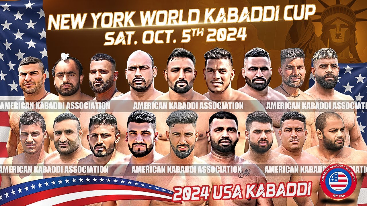 LIVE KABADDI - NEW YORK KABADDI CUP 2024 - Live Kabaddi