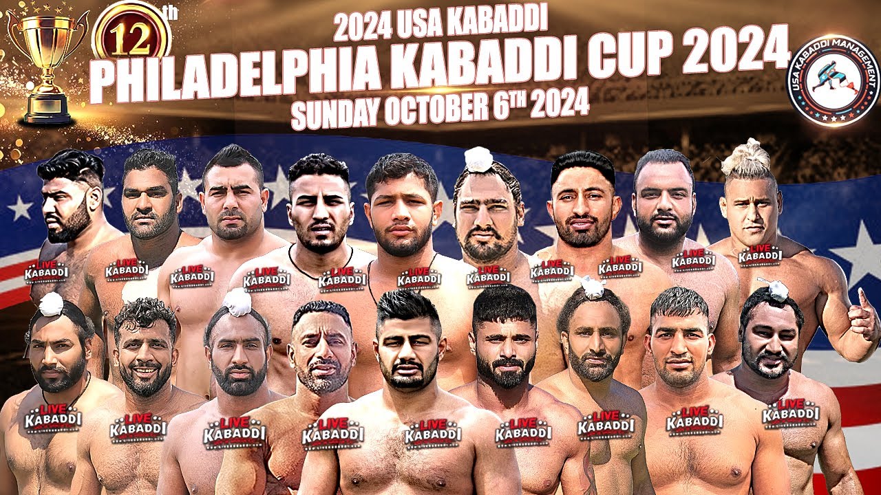 LIVE - Philadelphia Kabaddi Cup 2024 USA Kabaddi - Live Kabaddi
